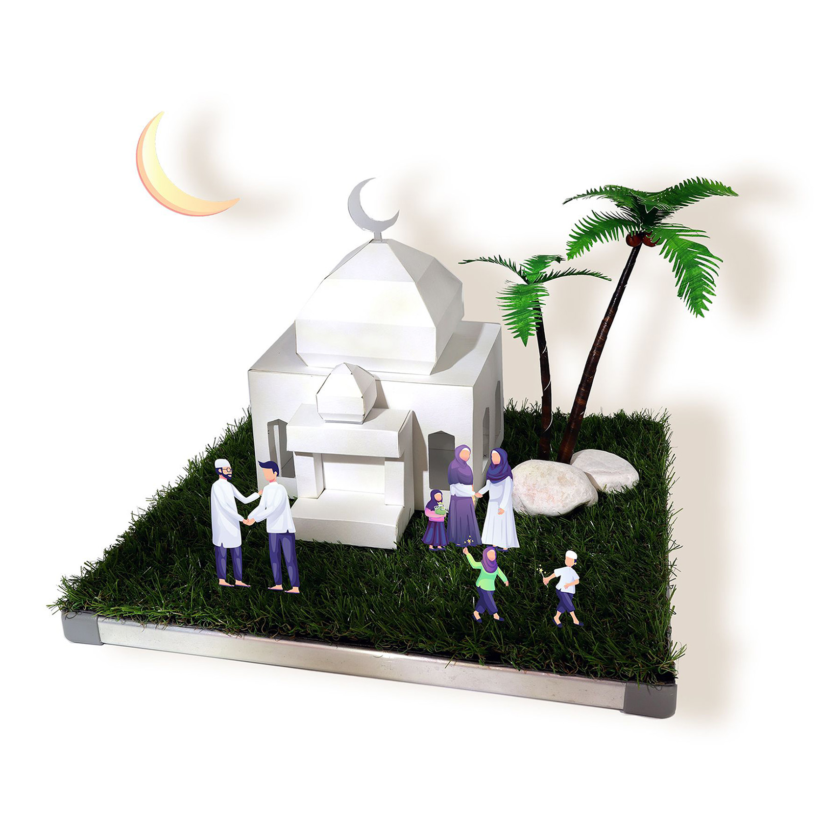 Workshop - TomatoCube* Art & Craft - PaperCraft Masjid (Mosque)