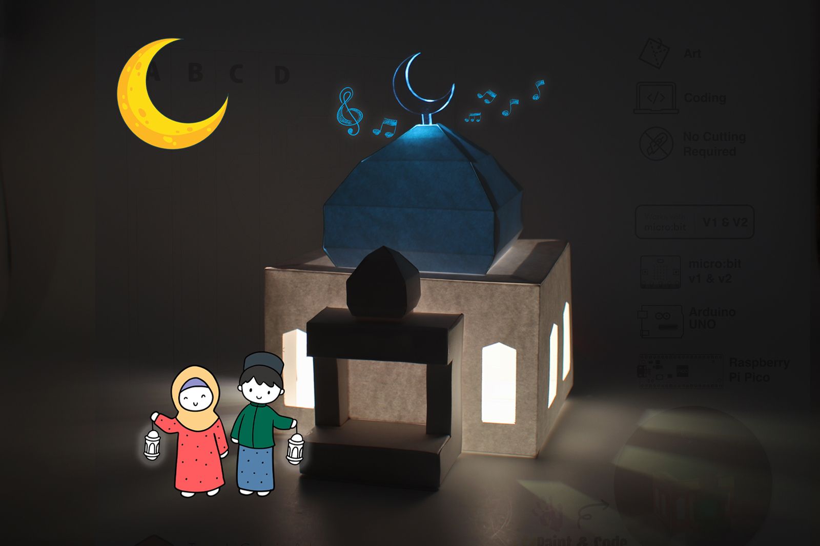 Home - TomatoCube* Art & Craft - PaperCraft Masjid (Mosque)