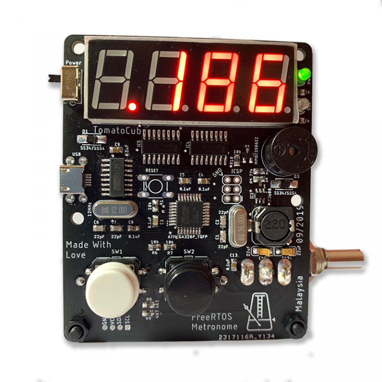 Hands-on Introduction to FreeRTOS™ on Arduino® Board – Tomato Cube