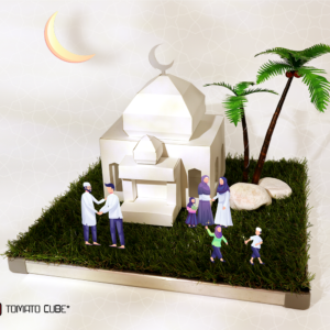 Papercraft Mosque (Masjid) Decoration / Night Light for micro:bit or ...